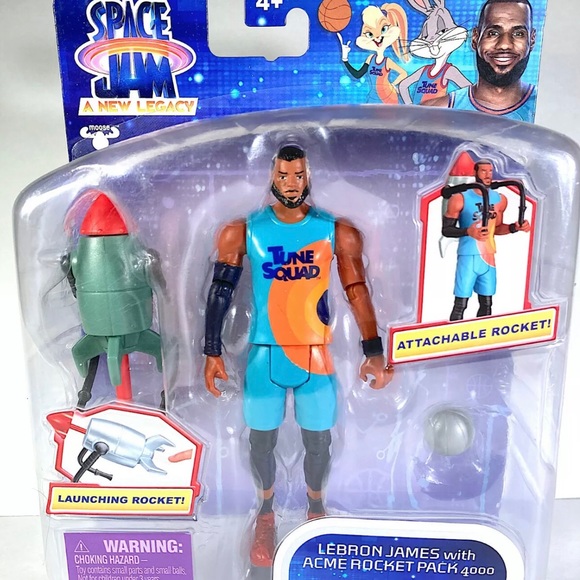 Space Jam | Toys | Space Jam A New Legacy Lebron James W Acme Rocket ...